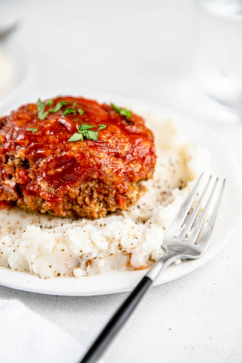 Mini Meatloaves ~ Vegan Recipe ~ This Wife Cooks™
