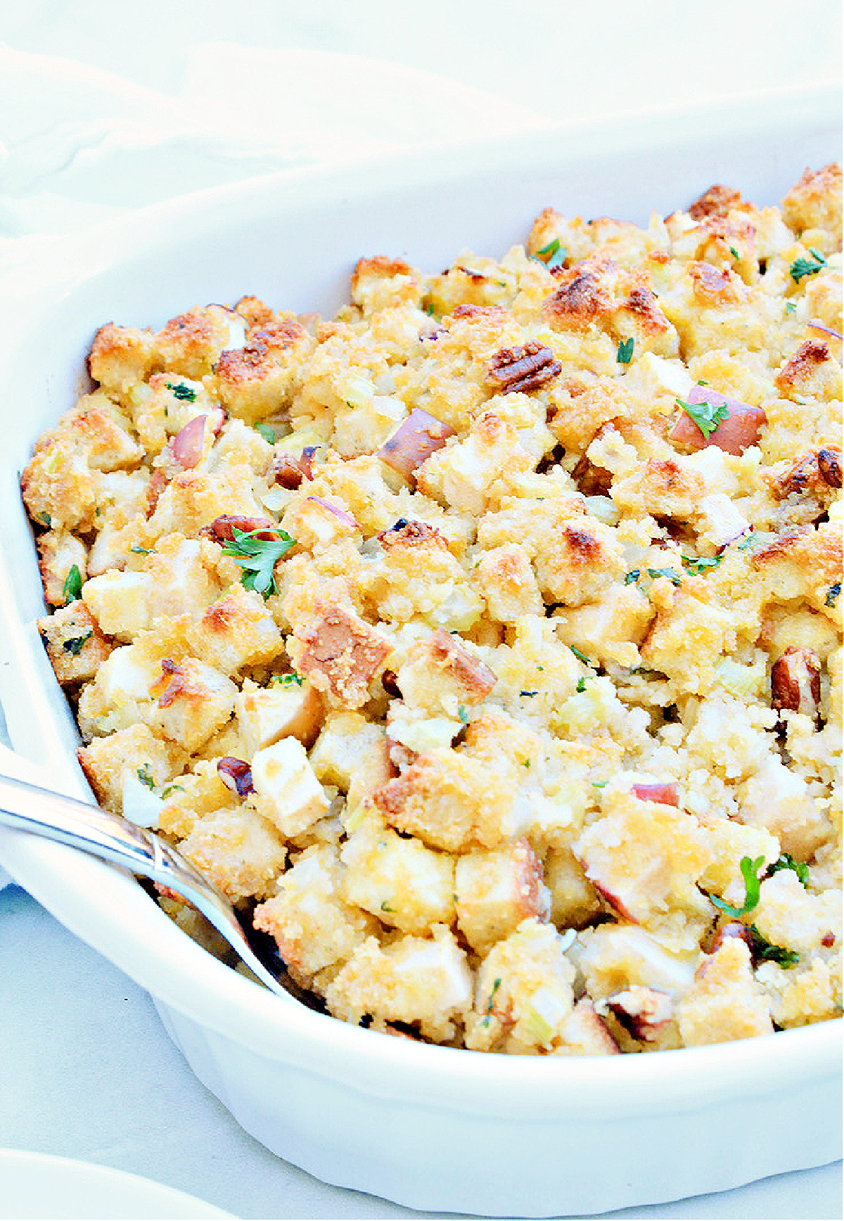 Vegan Cornbread Dressing | Classic Holiday Side Dish