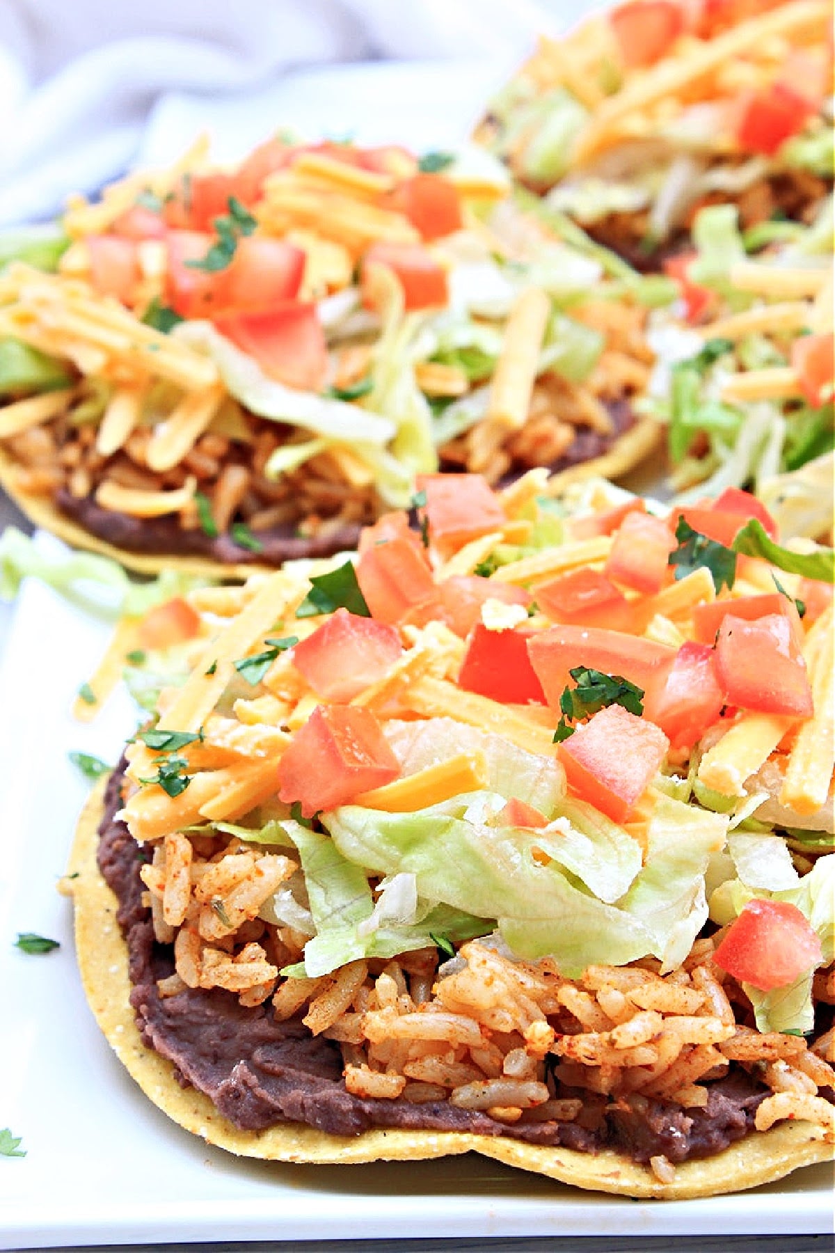 Rice and Bean Tostadas - This Wife Cooks™