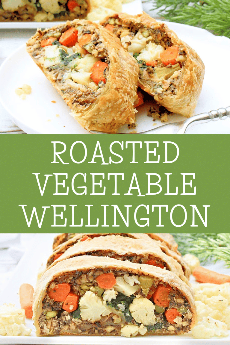 Roasted Vegetable Wellington ~ Vegan Recipe This Wife Cooks™