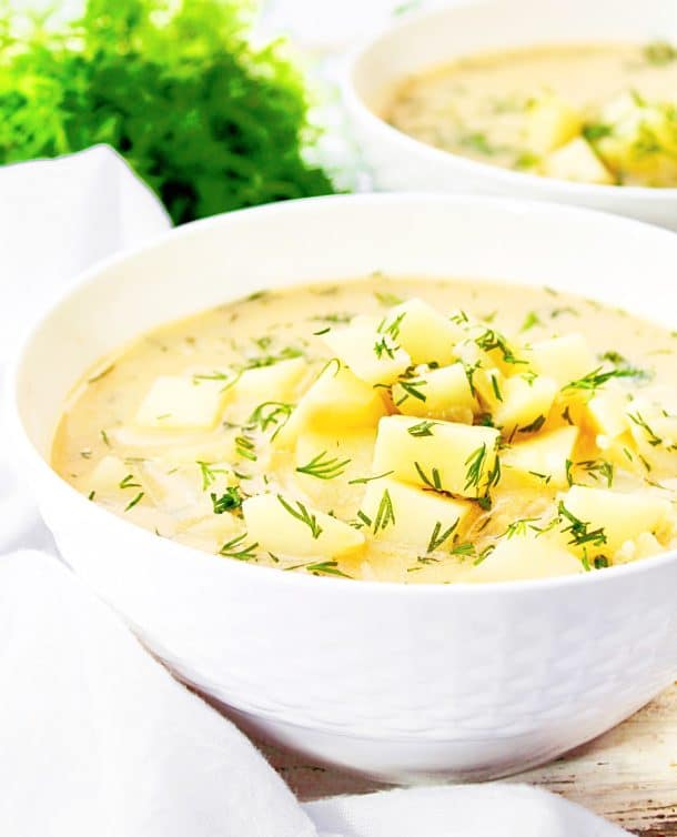 Potato Dill Soup - This Wife Cooks™