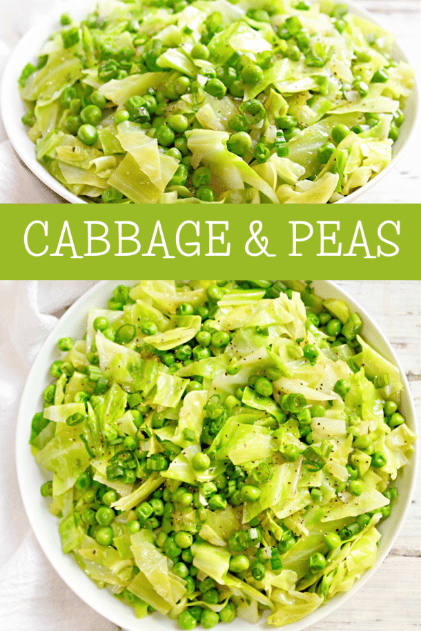 Cabbage and Peas - This Wife Cooks™