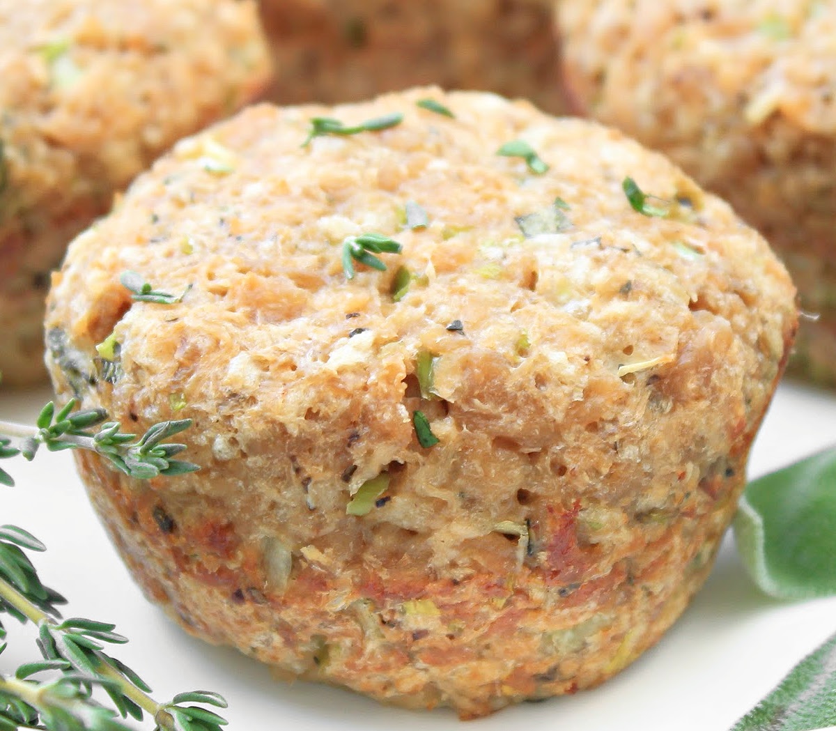 Vegan Turkey Meatloaf Muffins ~ Easy Recipe ~ This Wife Cooks™