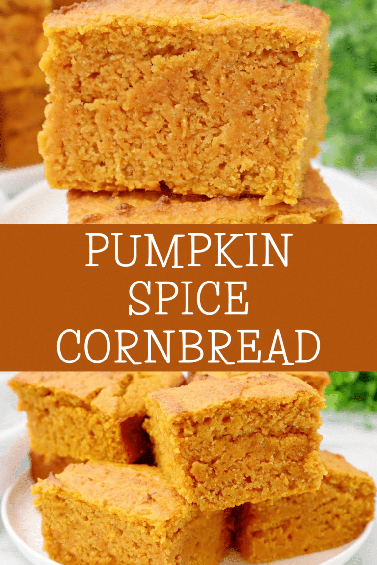Pumpkin Spice Cornbread ~ Easy Recipe (No Eggs!) ~ This Wife Cooks™