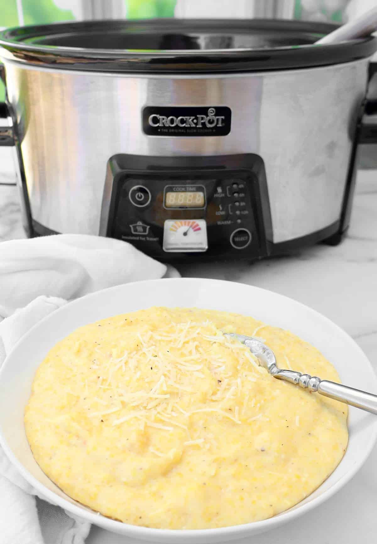 Slow Cooker Polenta - This Wife Cooks™